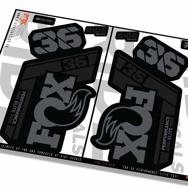 Fox 36 Performance Elite Decals | Ride Decals | Licensed by Fox