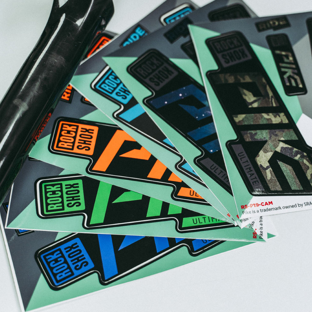 We Create Fox 36 Stickers, Rockshox Lyrik Decals & More | Ride Decals