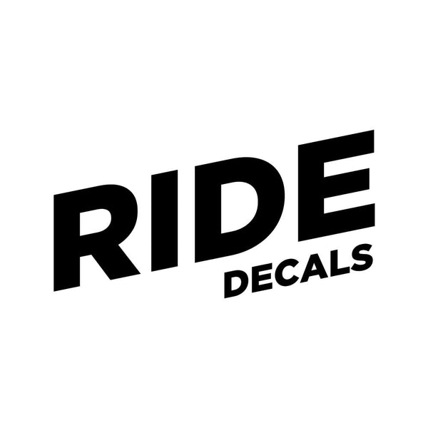 Rockshox Pike DJ Fork Decals White - Ride Decals /Licensed by Rockshox