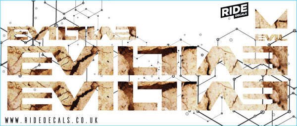 Evil Bikes Decals/Sticker Sets- Scorched Earth // Ride Decals