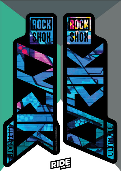 RockShox Lyrik Ultimate 2019/2020 Decals and Replica Stickers - Ride Decals
