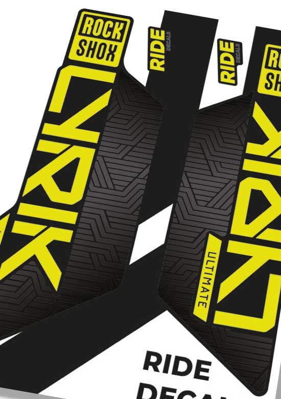 RockShox Lyrik Ultimate Flight Attendant Fork Stickers/Decals MY2023 ...