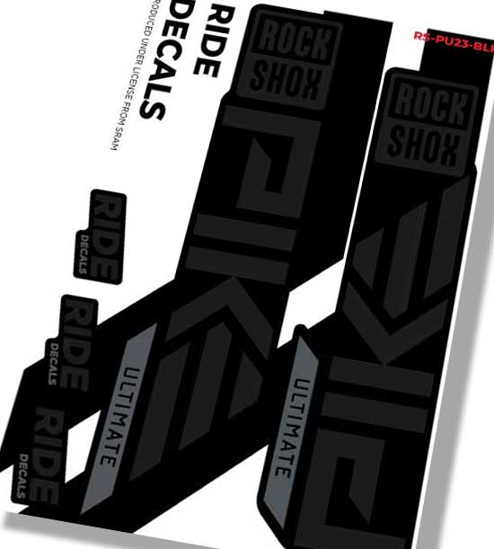 Pike Ultimate Replacement Fork Decals MY23 [Loads of Styles Available ...