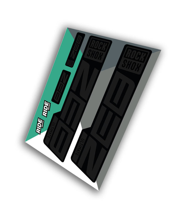 RockShox Zeb Ultimate Sticker/Decals Sets | MY 2021 | Ride Decals